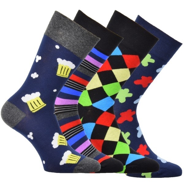 Pánské barevné happy socks ponožky OXSOX - Ponožkožrout.cz - ponožky ...